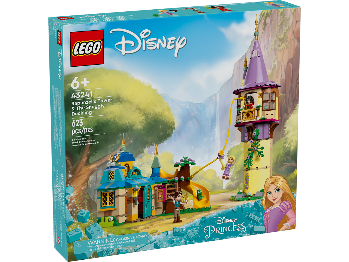 LEGO® 43241 Rapunzel's Tower & The Snuggly Duckling – Monkey Fish Toys