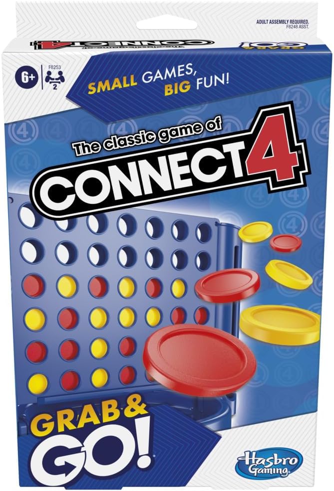 Grab & Go Games - Connect 4 – Monkey Fish Toys