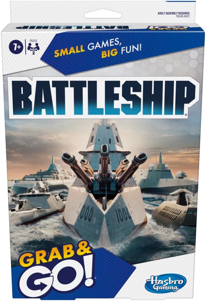 Grab & Go Games - Battleship – Monkey Fish Toys