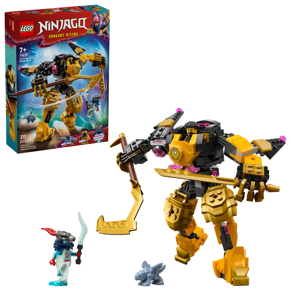 LEGO® 71839 Arin's Spinjitzu Battle Mech – Monkey Fish Toys