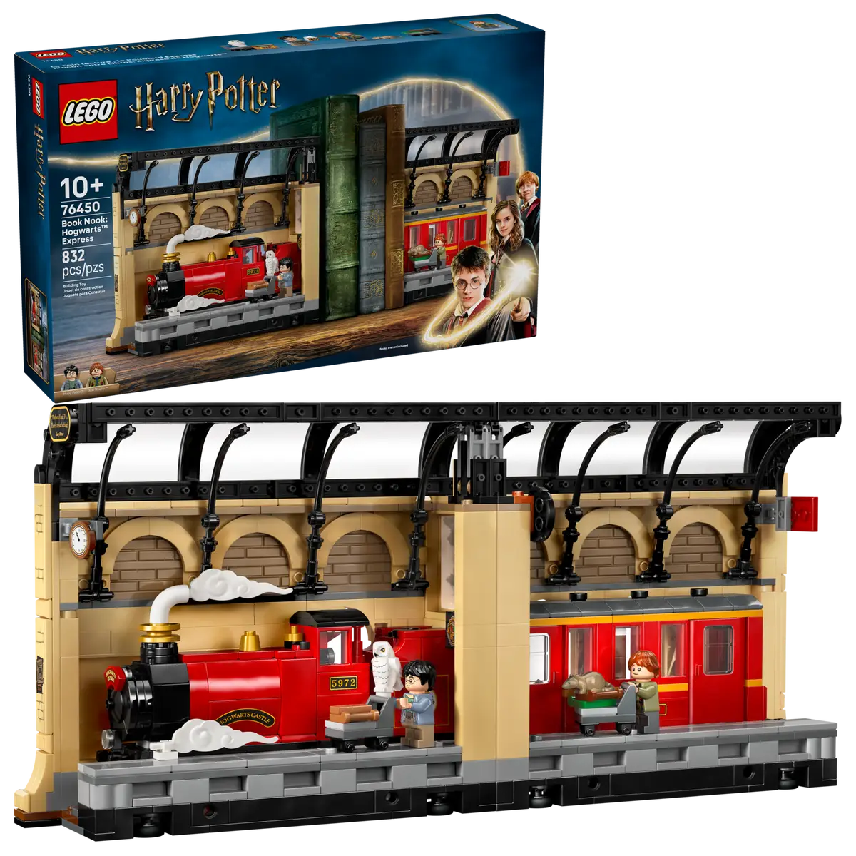 LEGO® Harry Potter™ Book Nook: Hogwarts™ Express 76450 – Monkey Fish Toys