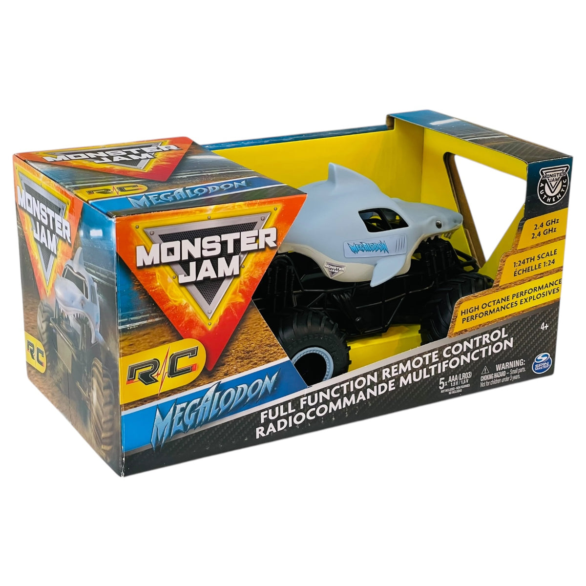 Monster Jam Remote Control Truck - Megalodon – Monkey Fish Toys