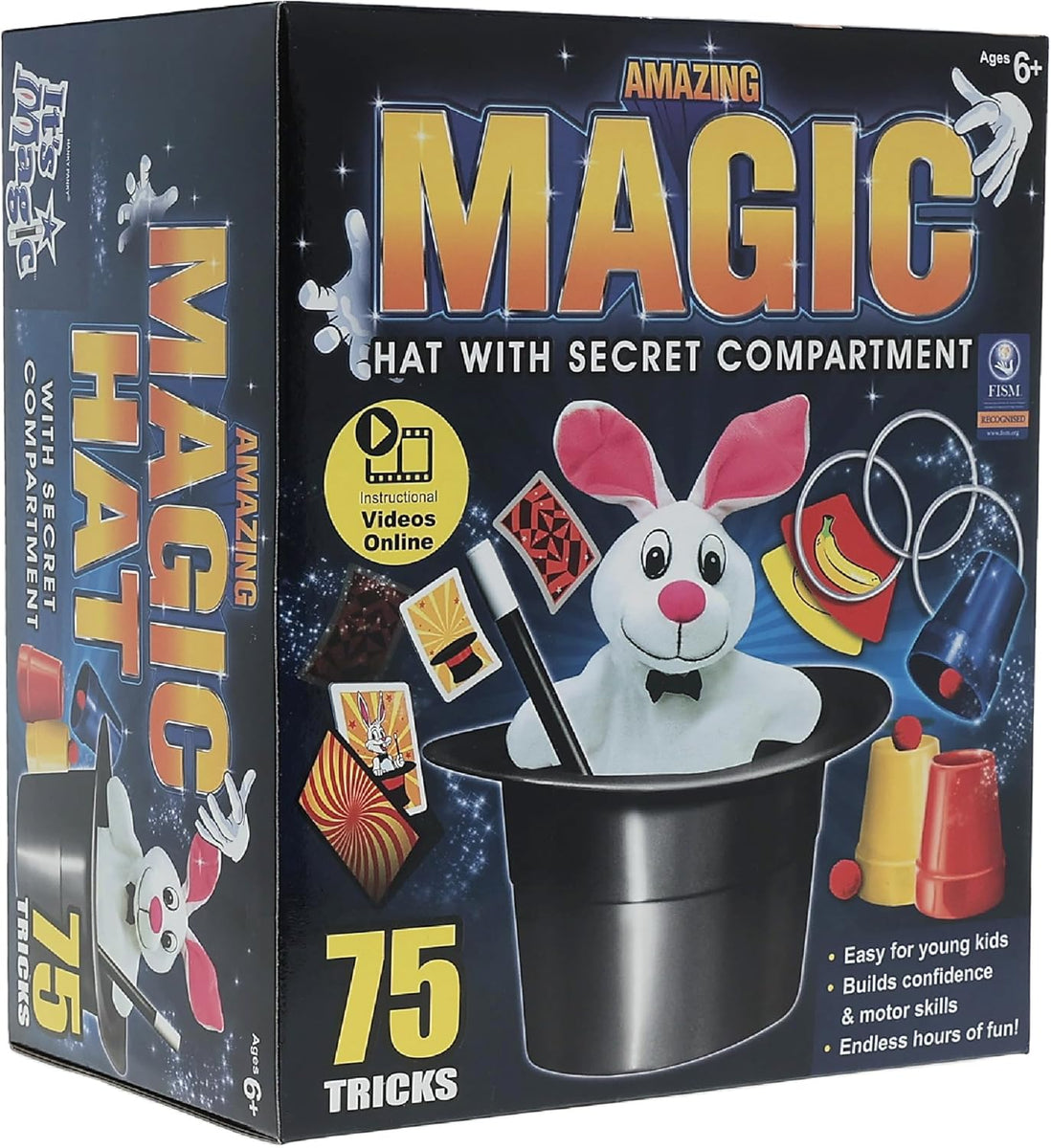 It's Magic : Amazing Bunny Out of Hat Magic Set – Monkey Fish Toys