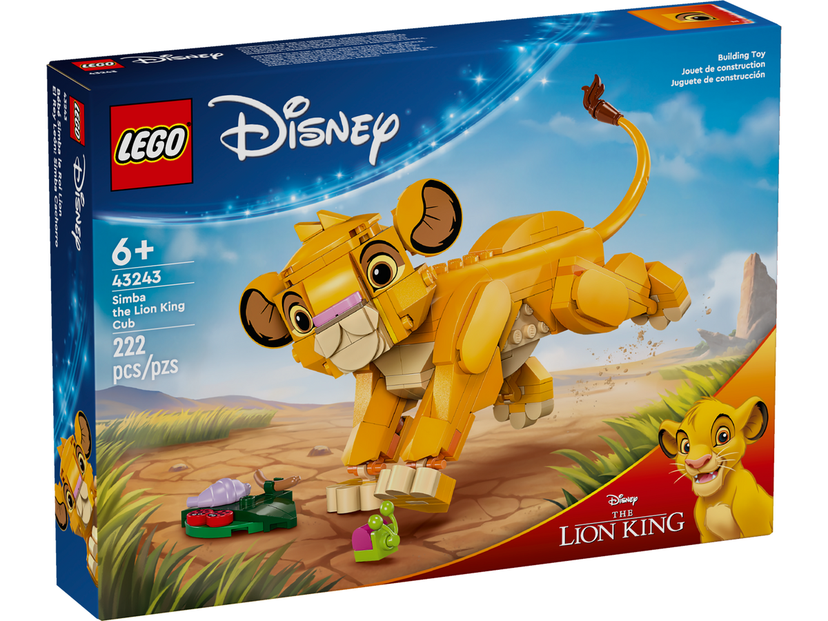 LEGO® Disney Simba the Lion King Cub 43243 – Monkey Fish Toys