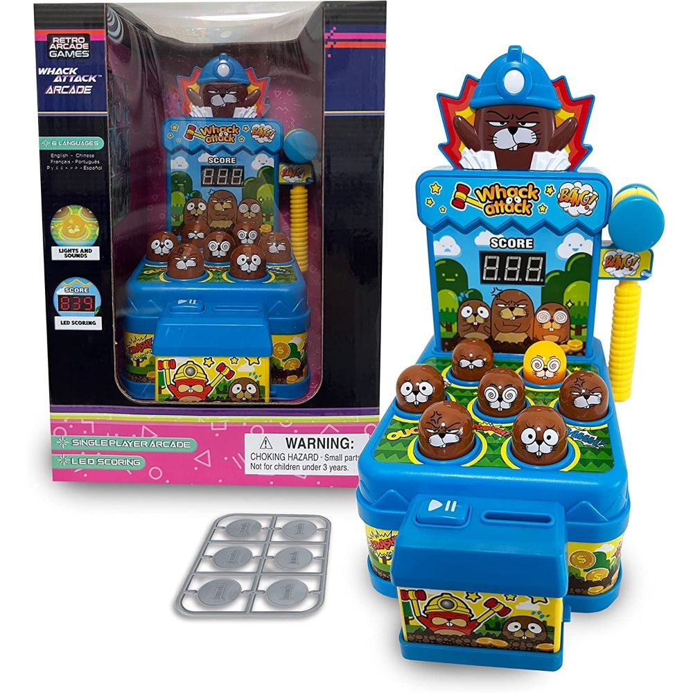 Whack Attack Arcade – Monkey Fish Toys