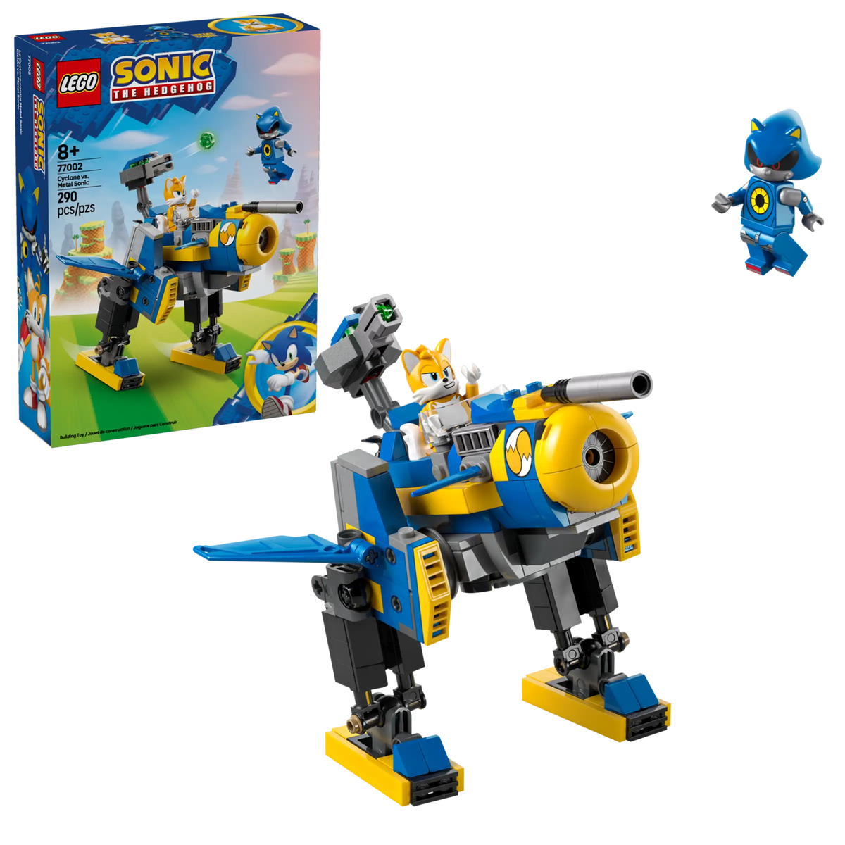 LEGO® Sonic the Hedgehog™ Cyclone vs. Metal Sonic 77002 – Monkey Fish Toys