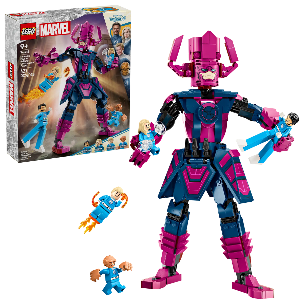LEGO® Marvel Fantastic Four vs. Galactus Construction Figure 76316 ...