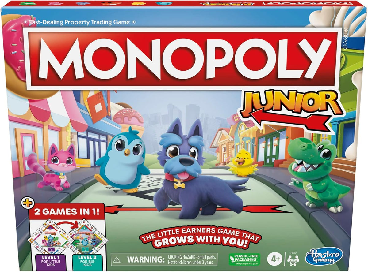 Monopoly Junior Refresh – Monkey Fish Toys