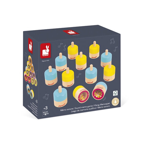 Sensory Game - Sound Memo – Monkey Fish Toys