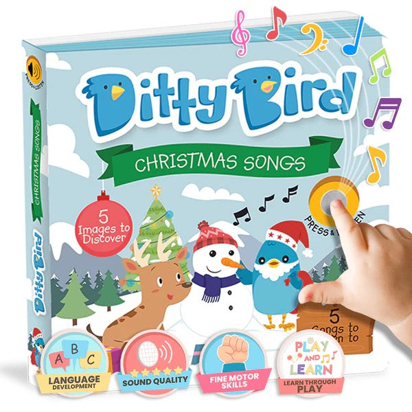 Ditty Bird Book - Christmas Songs – Monkey Fish Toys