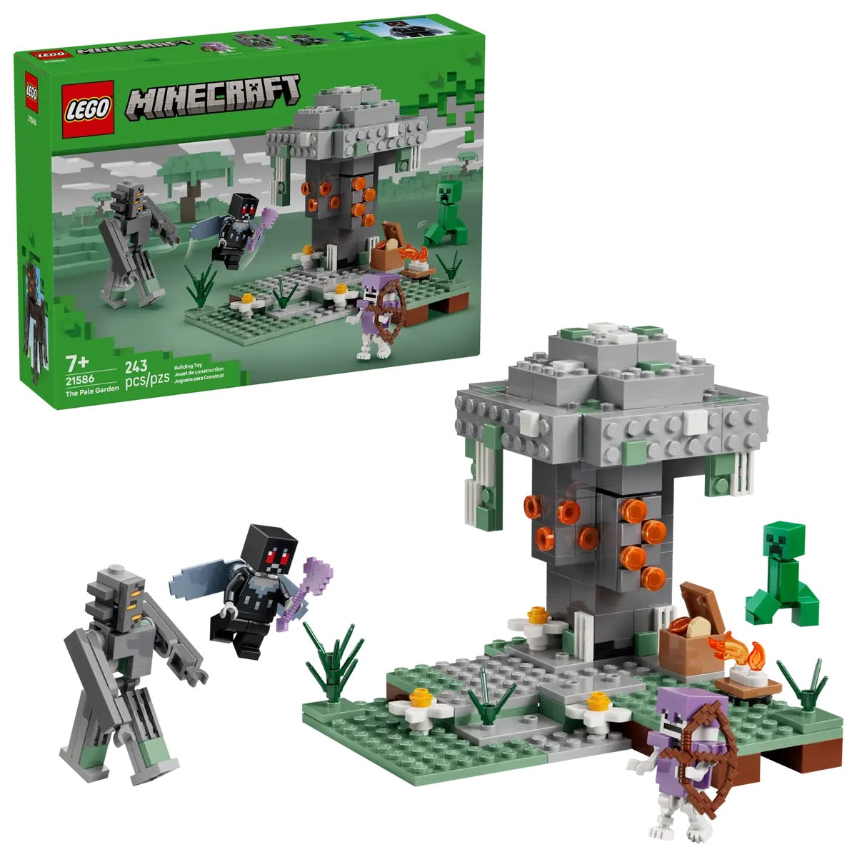 LEGO® Minecraft® The Pale Garden 21586 – Monkey Fish Toys