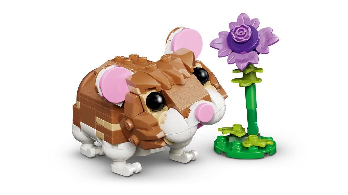 LEGO® Creator Cute Hamster with a Flower 31376 – Monkey Fish Toys