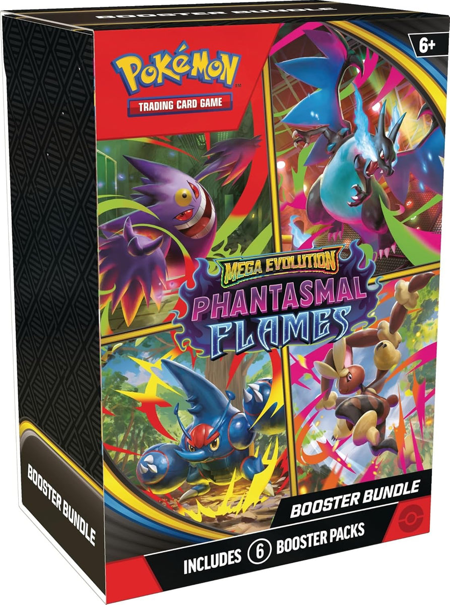 Pokemon Mega Evolutions Phantasmal Flames Booster Bundle – Monkey Fish Toys