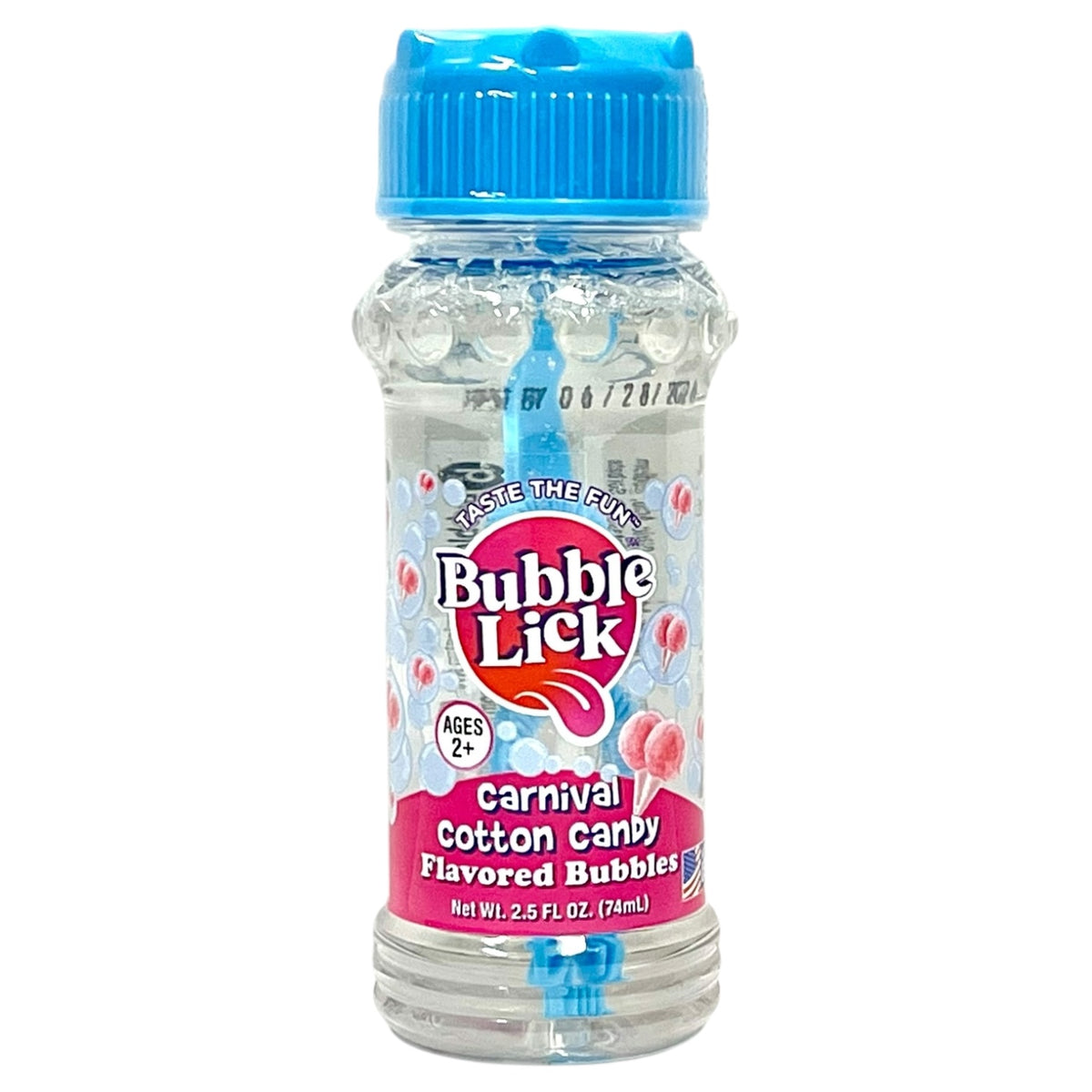 Bubble Lick Flavored Bubbles - Carnival Cotton Candy – Monkey Fish Toys