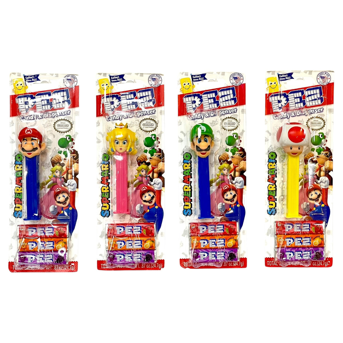 Pez Nintendo Mario (Single Character) – Monkey Fish Toys
