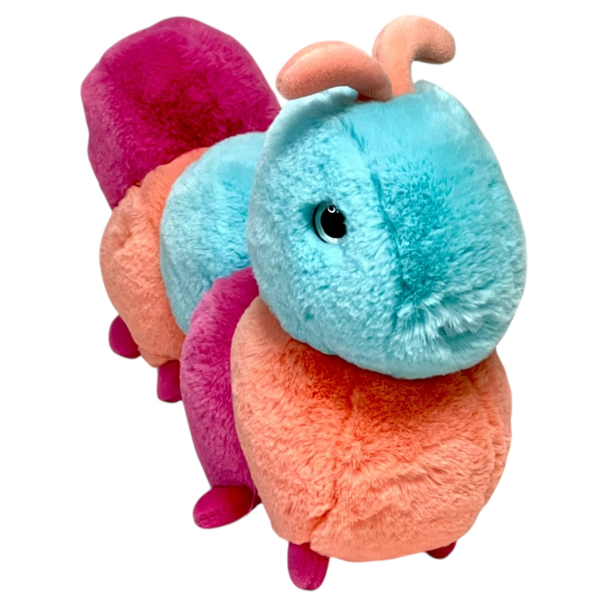 11" Munchie Pink Caterpillar – Monkey Fish Toys