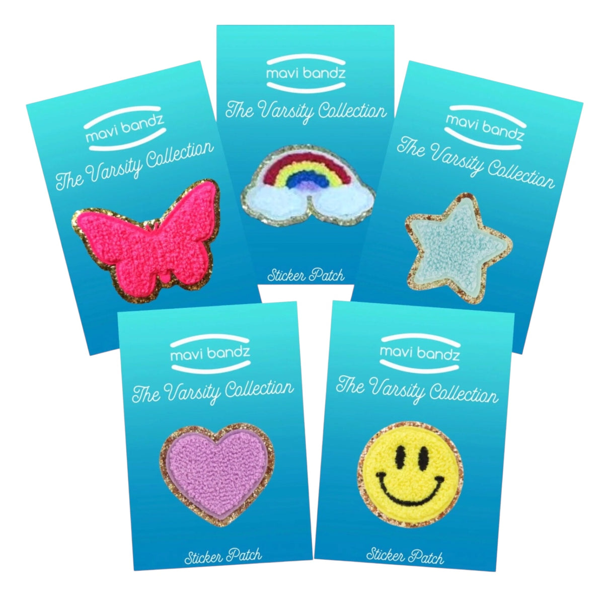 Varsity Collection Shape Sticker Patches – Monkey Fish Toys