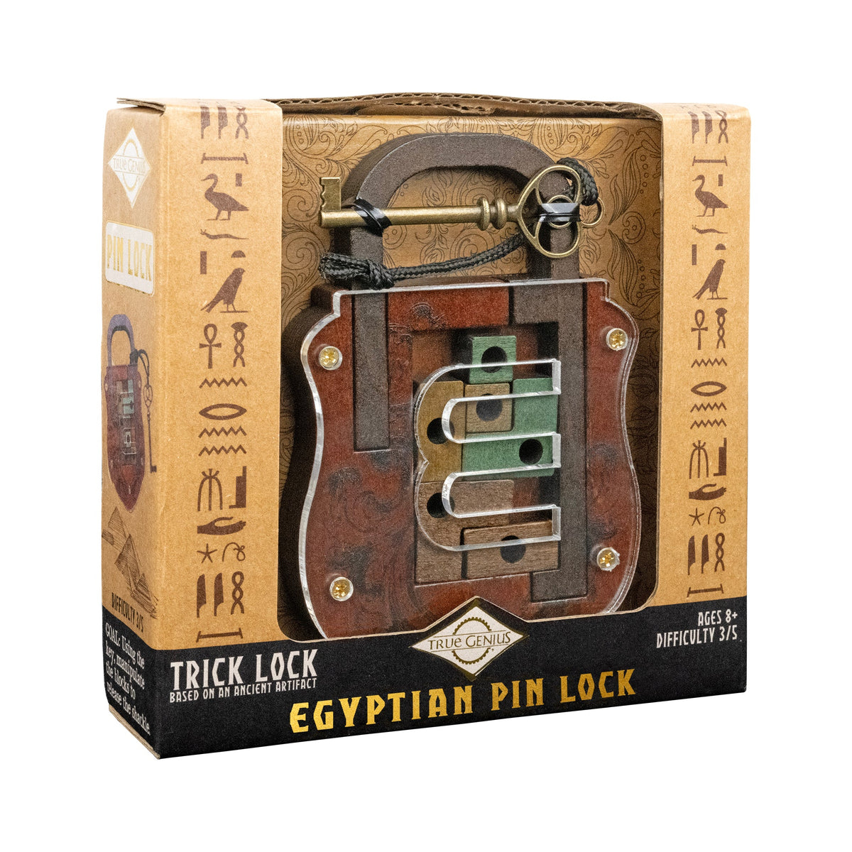 Egyptian Pin Lock – Monkey Fish Toys