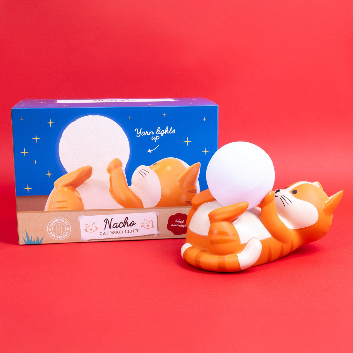 Nacho the Cat Mood Light – Monkey Fish Toys