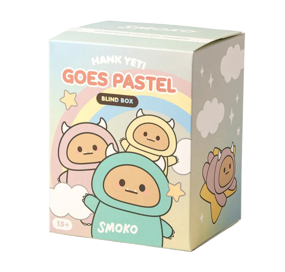 SMOKO Pastel Yeti Plush Blind Box (Single Yeti) – Monkey Fish Toys