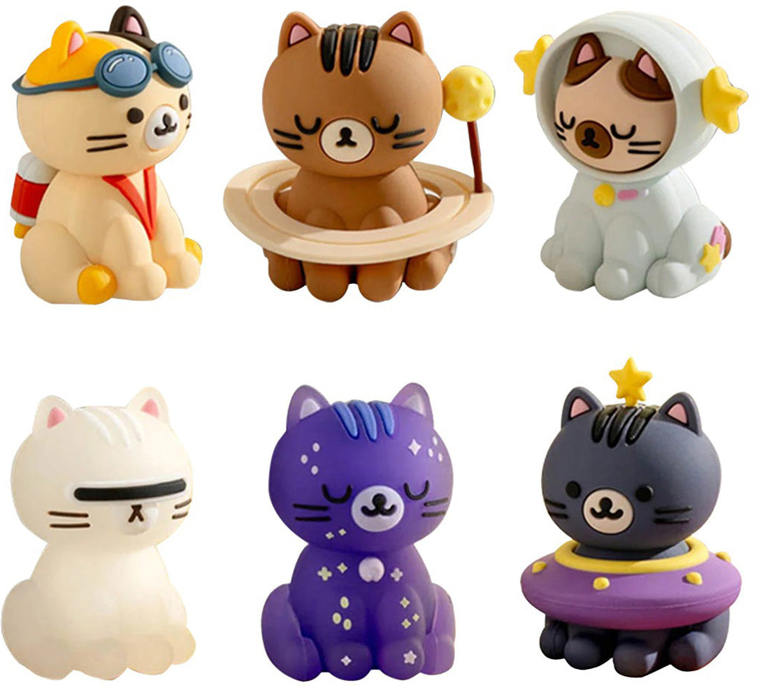 SMOKO Astro Cats Blind Box (Single Cat) – Monkey Fish Toys